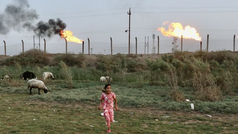 Revealed: Huge gas flaring emissions never reported - BBC News