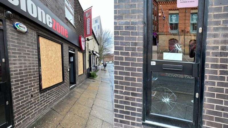 Clonezone: Store staff sitting ducks after attacks, manager says - BBC News