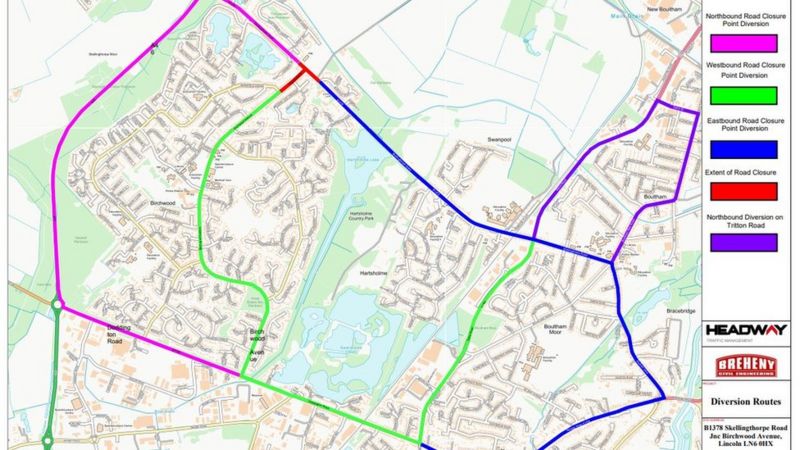 Lincoln: Road closure plan for new junction - BBC News