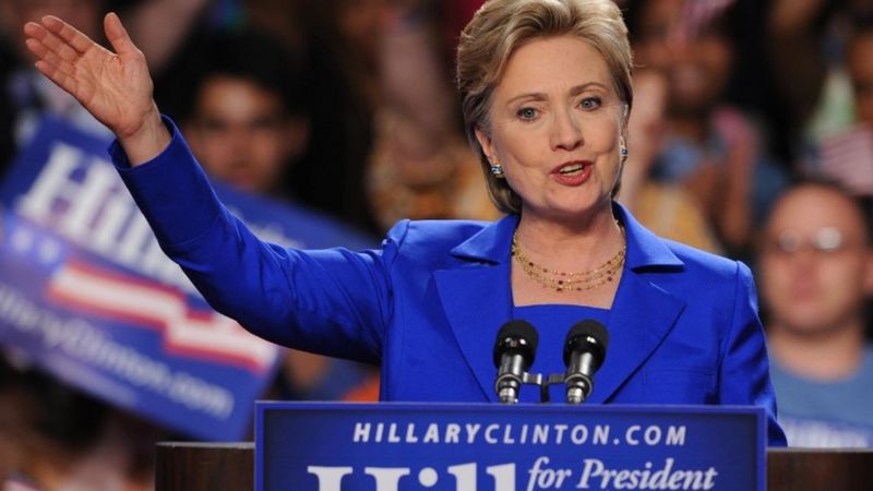 Why is Hillary Clinton leaving out 'Rodham'? - BBC News