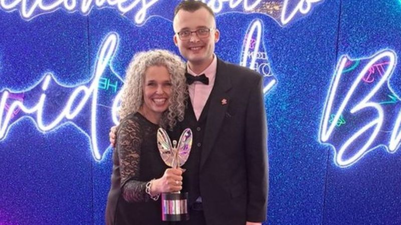 Pride of Britain: King Charles praises RAF's Alex Anderson - BBC News