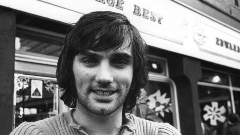 In Pictures: Remembering George Best ten years after his death - BBC News