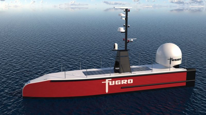 Robot boat completes three-week Atlantic mission - BBC News