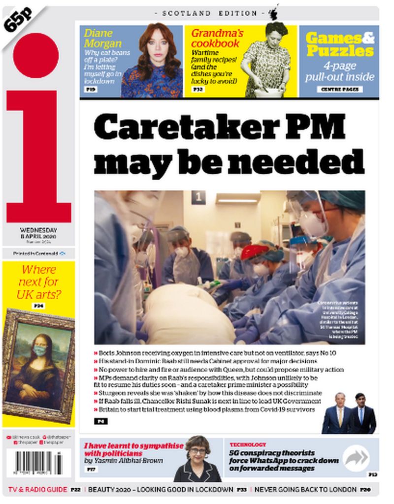 Scotland's papers: Boris battles on and miracle in Perthshire - BBC News