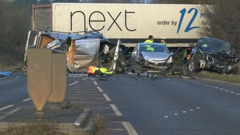 Five vehicle crash drink-driver jailed for six years - BBC News