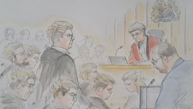 Jury shown CCTV footage of cars at scene of playground shooting - BBC News