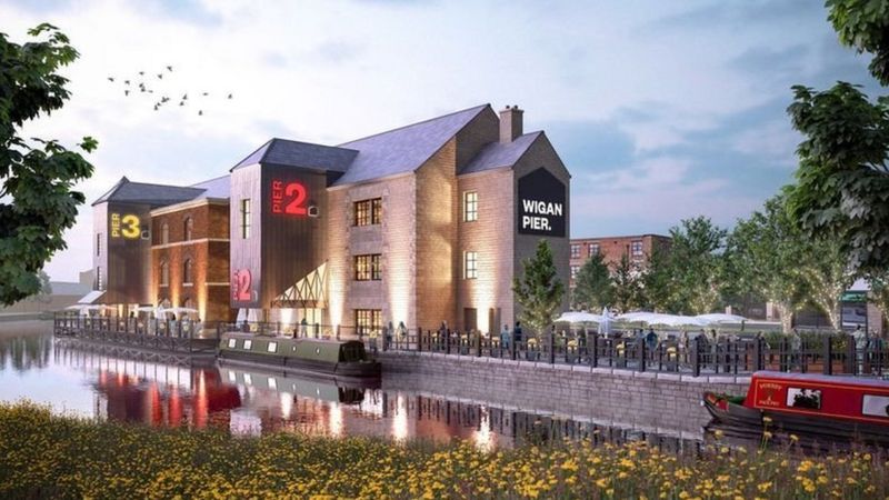 Wigan Pier redevelopment to start early in 2023 - BBC News