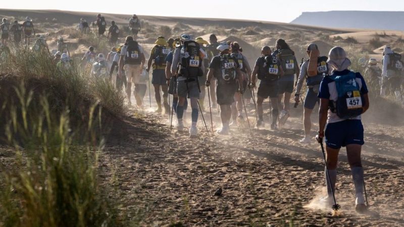 Marathon des Sables: Sahara runners speak of extreme race conditions ...