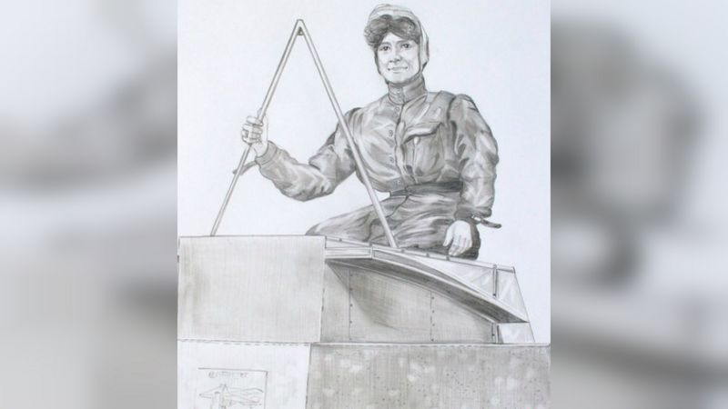 Edith Cook: Statue of first female pilot 'underwhelming' - BBC News