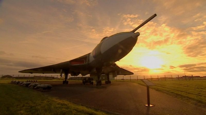 RAF Waddington airfield discovers stowaways from France - BBC News