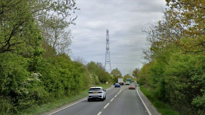 Arrest after motorcyclist dies in car crash near Crewe - BBC News