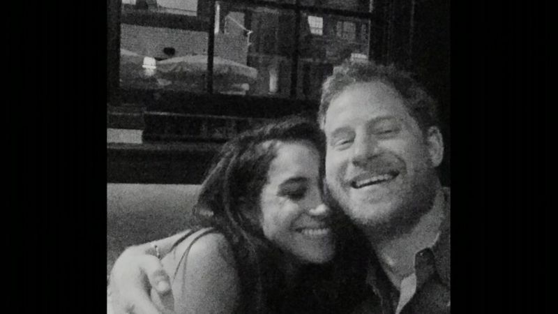 The Meghan and Harry family photos we've not seen before - BBC News