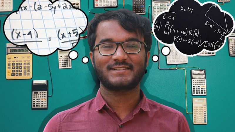 Aged 20 and the fastest human calculator in the world - BBC News