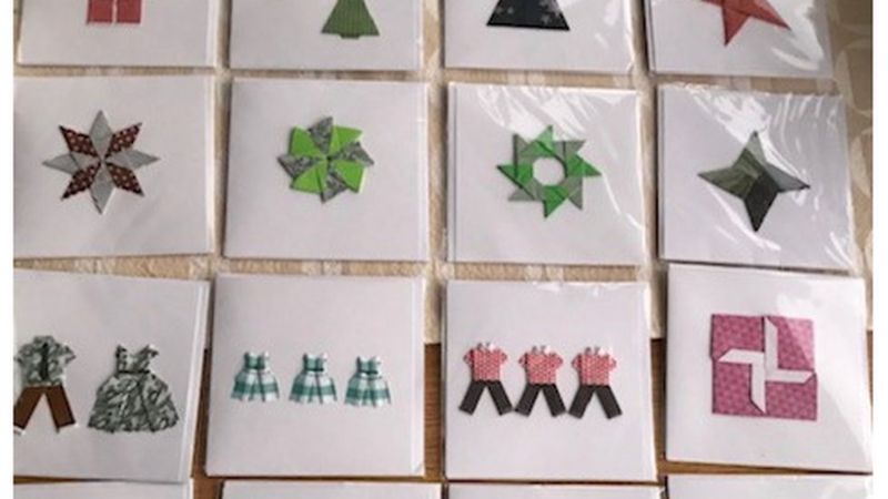 How origami is helping prisoners in Wiltshire rehabilitate - BBC News