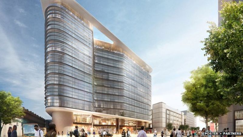 Architects' plans for Cardiff transport hub revamp - BBC News
