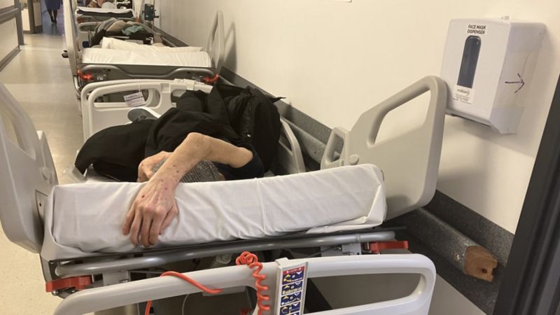 Queen's Medical Centre: Patients line corridors as winter pressure ...