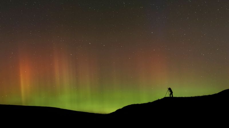 Spectacular autumn aurora - BBC Weather