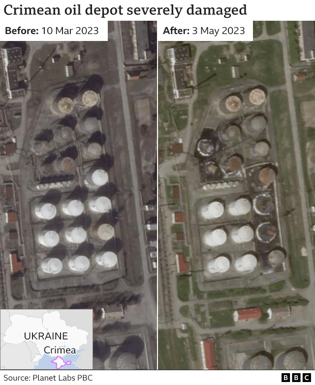 What do we know about drone attacks in Russia? - BBC News