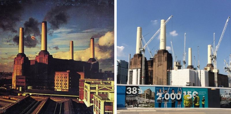 Revisiting London's iconic album cover images - BBC News