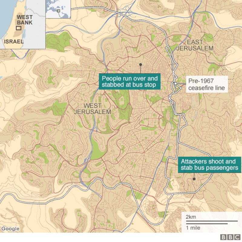 Israeli police set up East Jerusalem checkpoints - BBC News