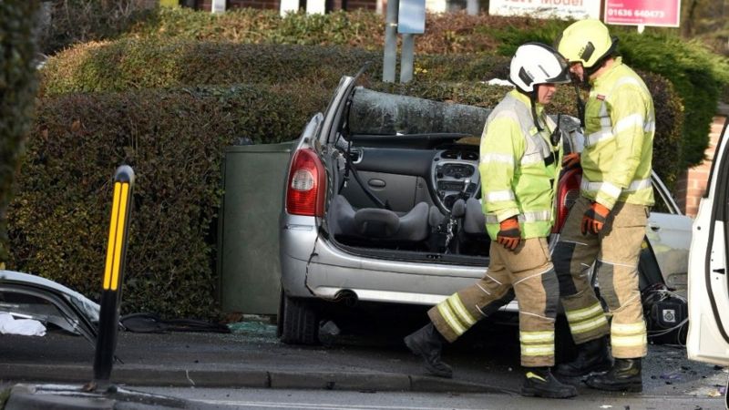Police car en-route to earlier crash collides with another vehicle ...