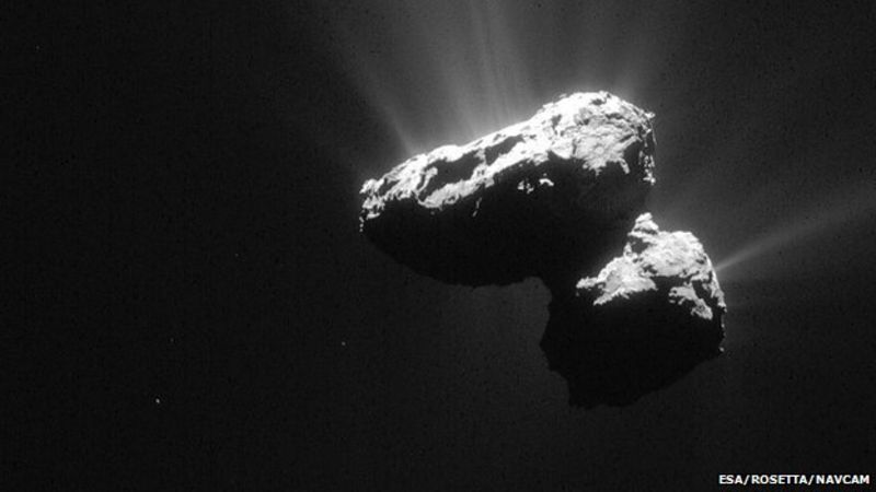 Comet yields 'rich array' of organics - BBC News