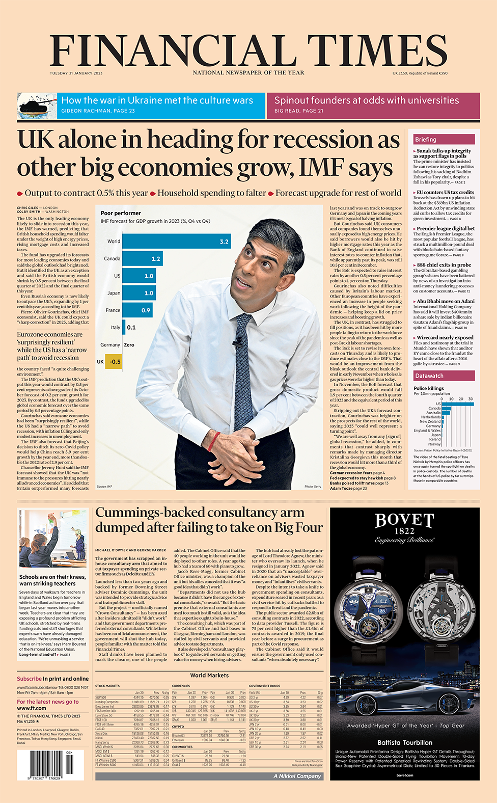 UK 'economy to shrink' and 'parents in limbo' - BBC News