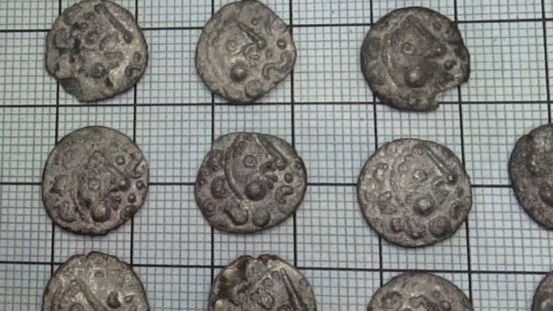 Iron Age coins found in 1990s declared treasure trove - BBC News