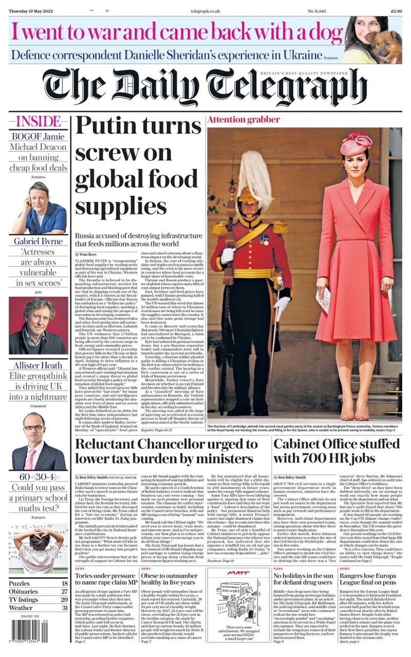 Scotland's papers: Rangers 'pain in Spain' and ScotRail 'cuts chaos ...