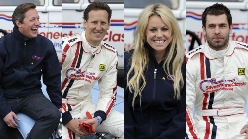 In pictures: Silverstone Classic press day - BBC News