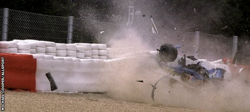 Belgian Grand Prix: Eau Rouge's dramatic history - BBC Sport