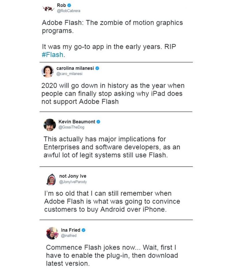 Adobe to kill off Flash plug-in by 2020 - BBC News