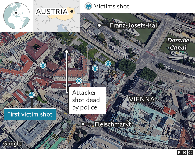 Vienna murders: Four guilty of helping jihadist in terror attack - BBC News