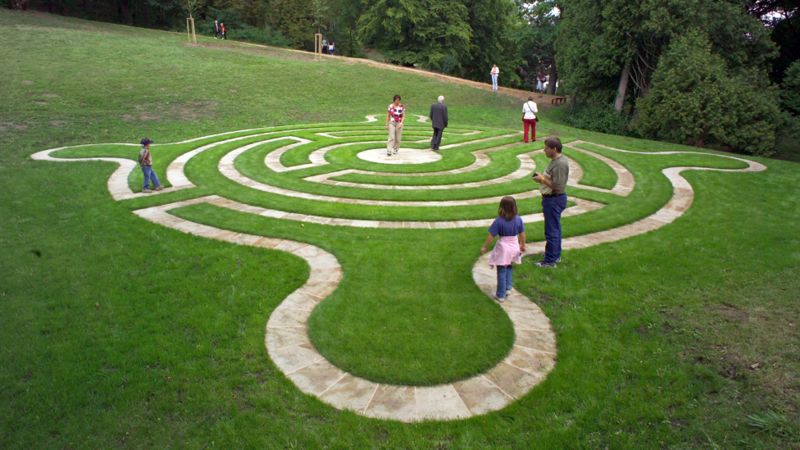 Taking his own path: The world's leading maze designer - BBC News