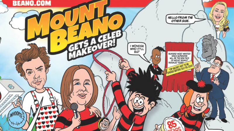 Beano marks 85th birthday with Adele, Harry Styles and Stormzy - BBC News