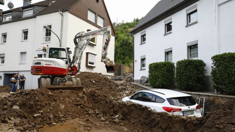 Germany floods: Where are the worst-hit areas? - BBC News