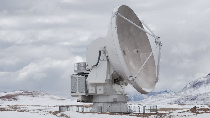Alma telescope peers into space from Chile's mountains - BBC News