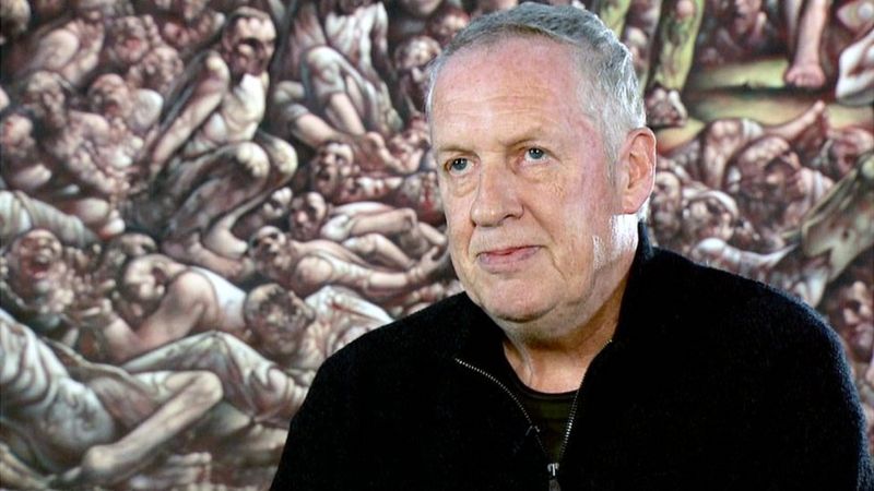 Peter Howson: My work is quite full-on - BBC News