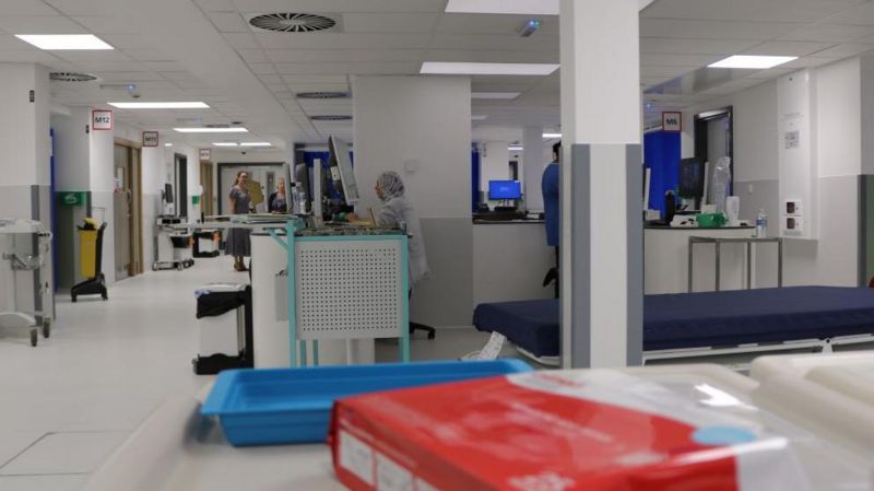 Hospital emergency department opens after £2.7m upgrade - BBC News