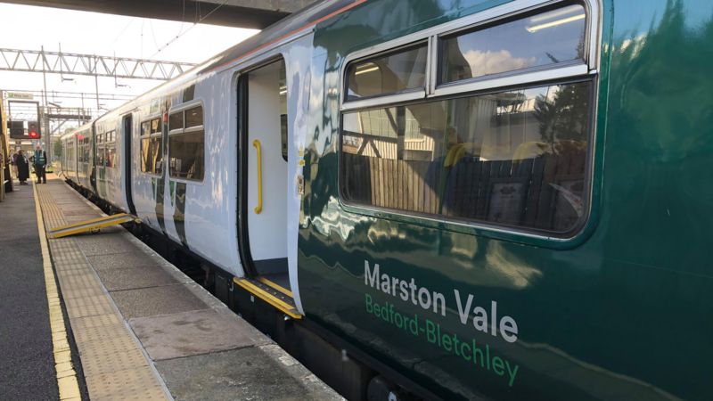 Marston Vale Line services to fully return on suspended route - BBC News