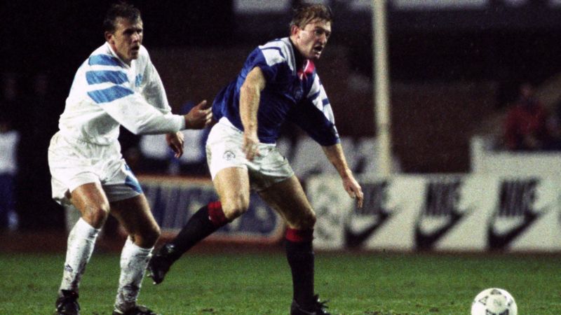 Ex-Rangers player Stuart McCall remembers first Champions League - BBC ...