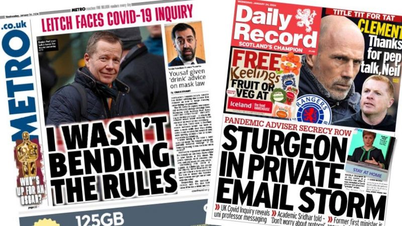 Scotland's Newspaper review - BBC News