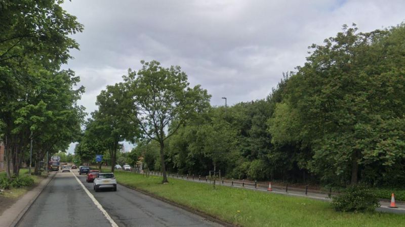 Passenger killed as car crashes into tree in Birmingham - BBC News
