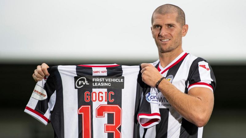 Family first for St Mirren's Alex Gogic after Paisley return - BBC Sport