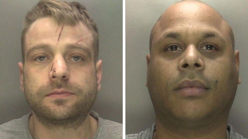 Burglar gang stole thousands, caused a fire and attacked police - BBC News