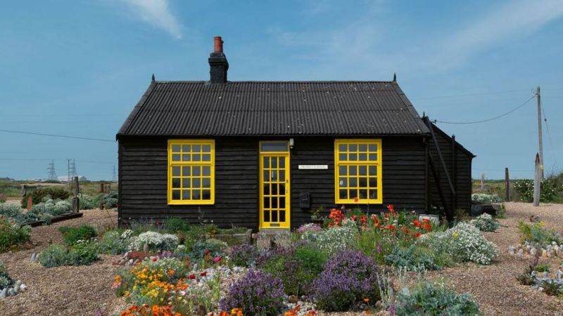 Prospect Cottage: Photos offer glimpse inside Derek Jarman's home - BBC ...