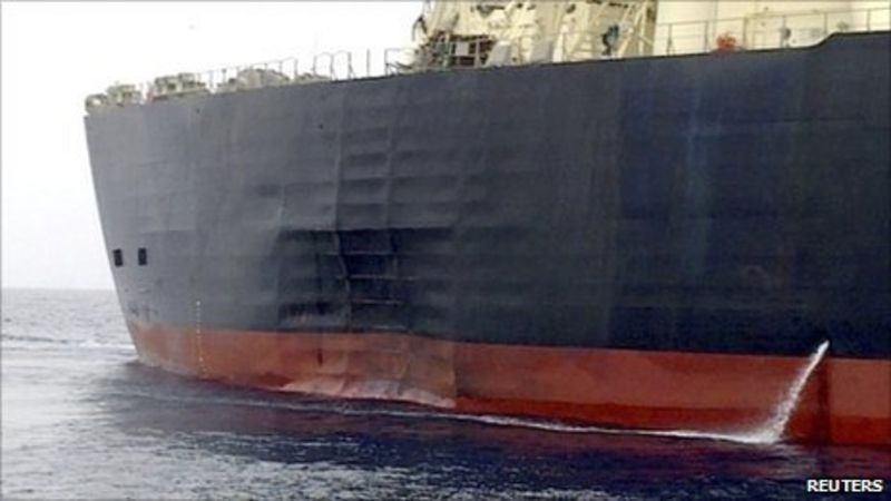 Mystery of Japanese tanker damage probed - BBC News
