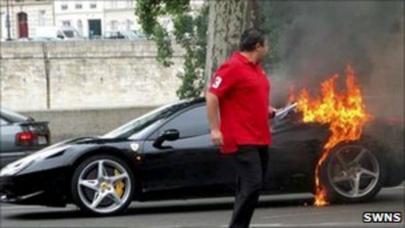 Ferrari recalls Italia cars after reports of fires - BBC News