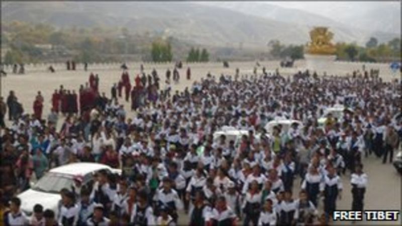 Tibetan students in China protest over language policy - BBC News