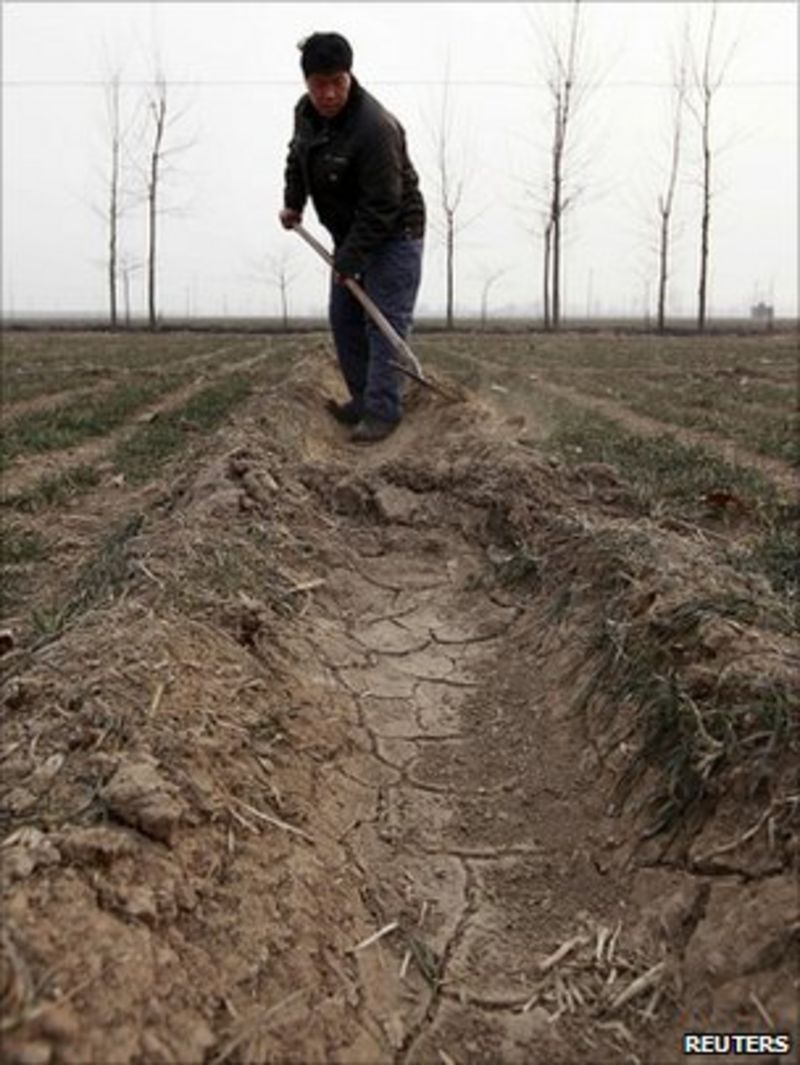 China drought worsens in parched north - BBC News